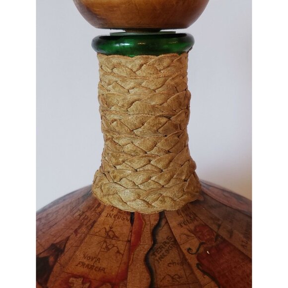 Ethan Allen | Accents | Ethan Allen Leather Wrap Decanter Liquor Bottle ...